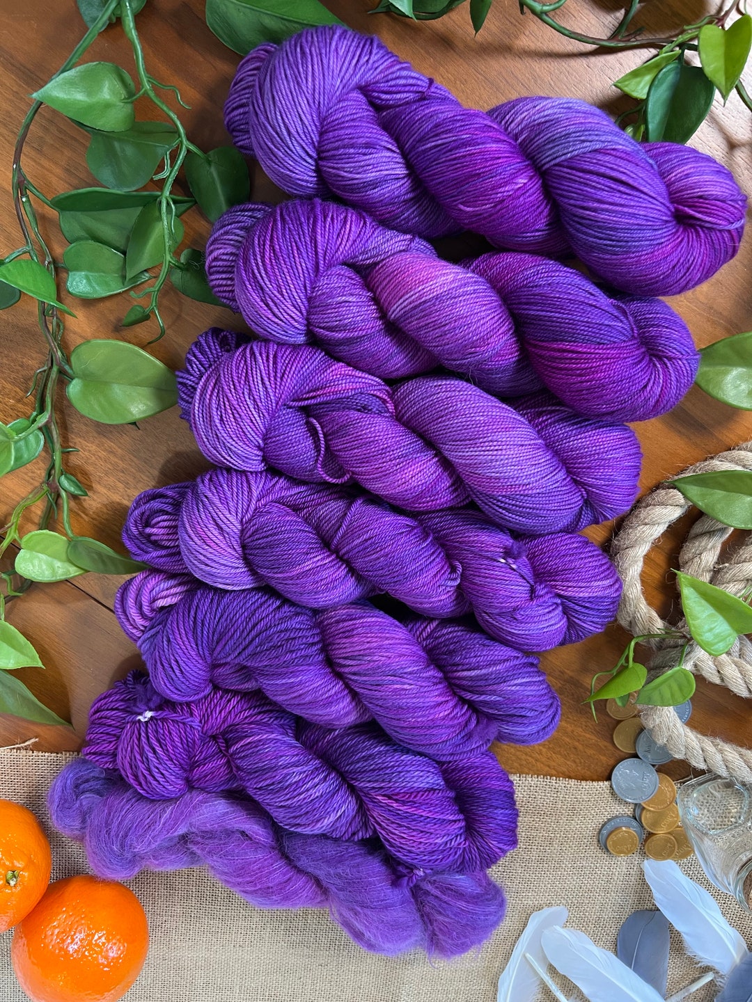 Jeff the Accountant Our Flag Means Death Inspired Yarn Purple - Etsy