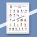 Alphabet Affirmation Cards Printable Poster for Children Kids Yoga and ...