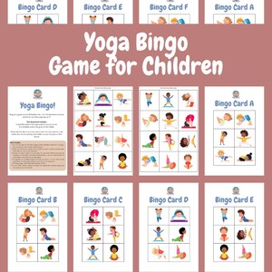 Alphabet Affirmation Cards Printable Poster for Children Kids Yoga and ...