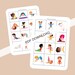 Yoga Bingo Game for Children Printable Mindfulness Game for Classroom ...