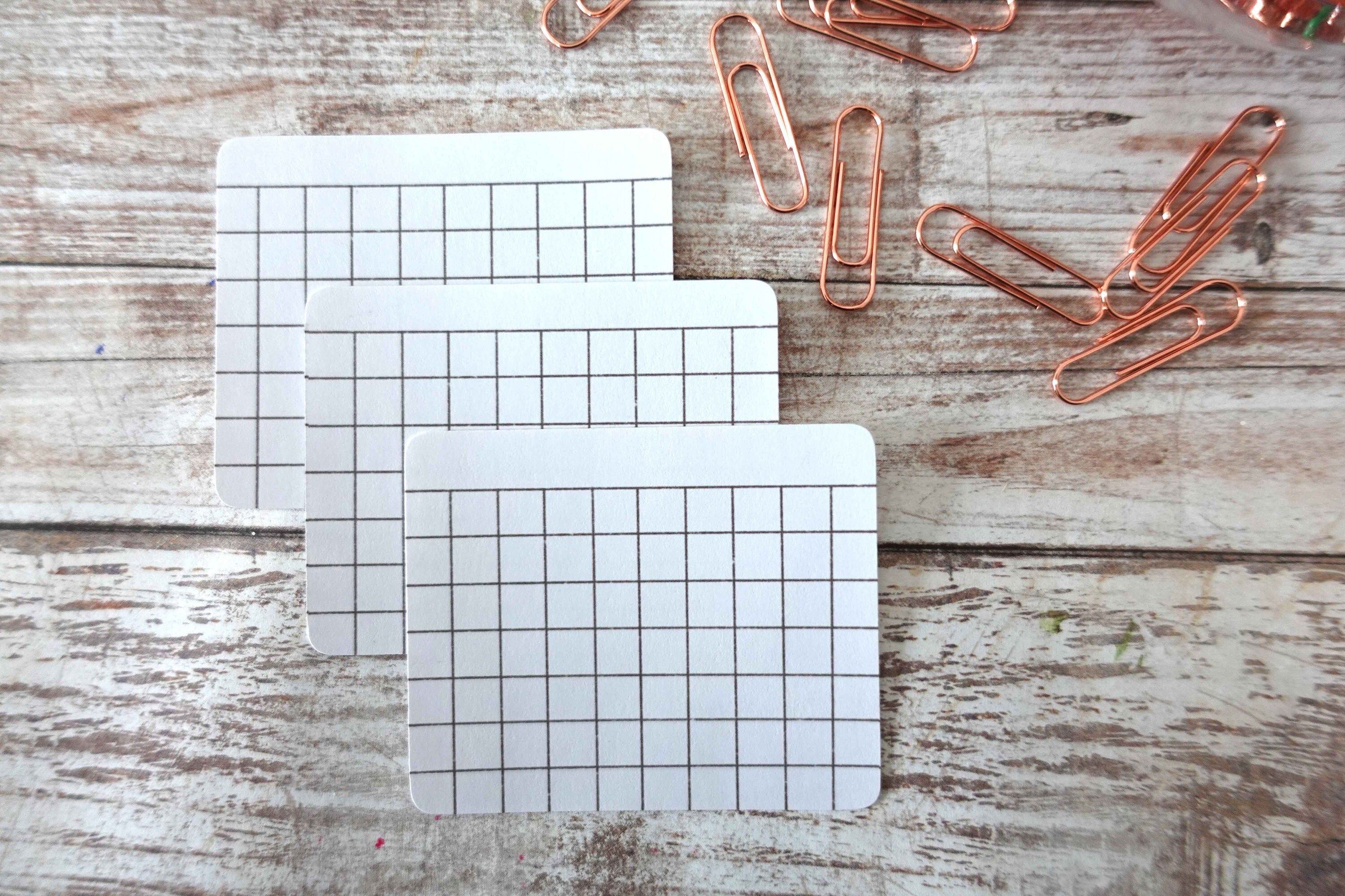 Mini-grid Stickers L Mini Calendar Stickers L Habit Tracker L | Etsy