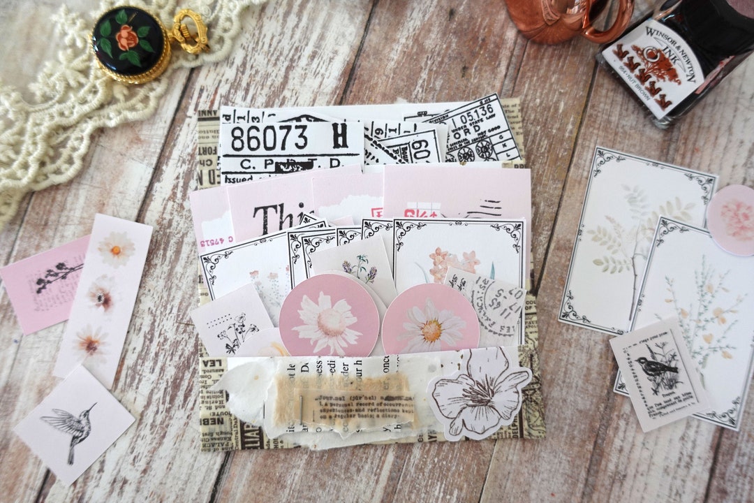 Vintage Ephemera Sticker Pack / Journal Stickers / Ephemera / Vintage ...