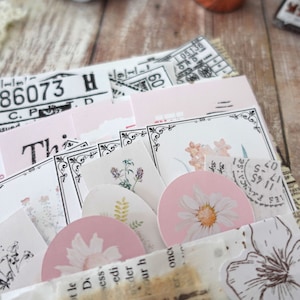 Vintage Ephemera Sticker Pack / Journal Stickers / Ephemera / Vintage ...