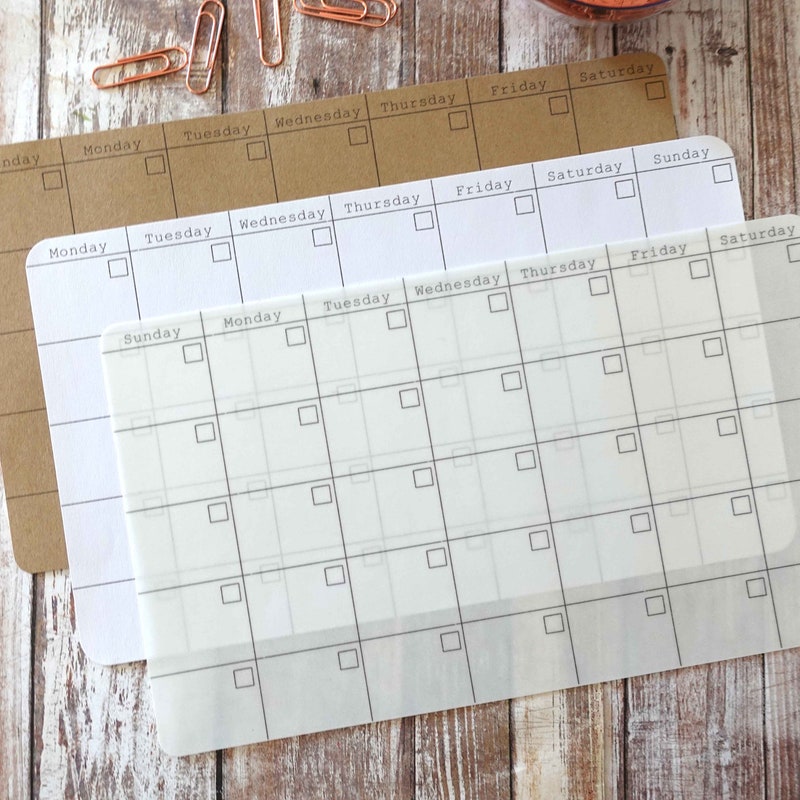 Bullet Journal Stickers Calendar - Etsy