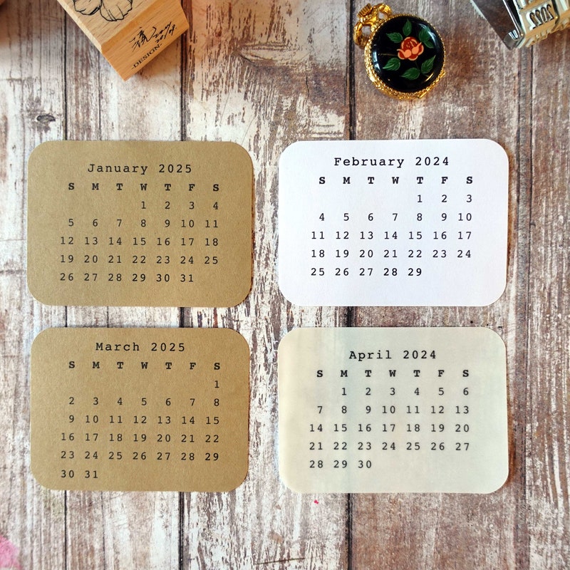 Waterproof Calendars - Etsy