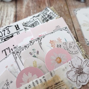 Vintage Ephemera Sticker Pack / Journal Stickers / Ephemera / Vintage ...