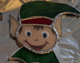 Stained Glass Elves - Etsy