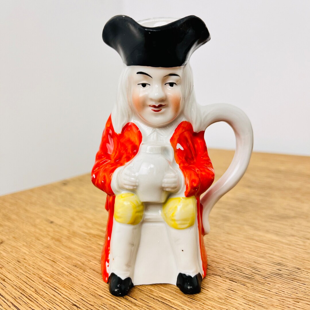 Vintage Miniature Toby Jug Made in Germany, Bavarian Home Decor ...