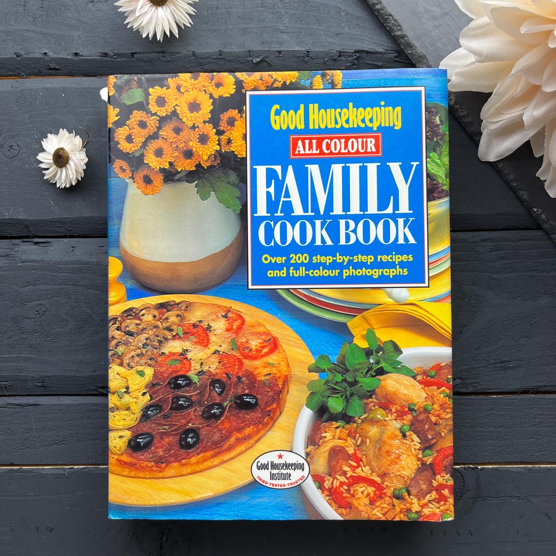 Vintage 90s Good Housekeeping Family Cookbook Timeless Recipes for ...