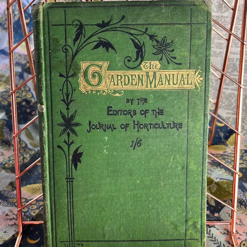 Vintage Garden Book Etsy Uk
