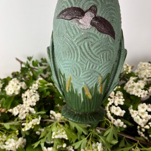 Vintage Duck Vase Arpico Nature Scene Duck in a Marsh Flower Vase 1950 ...