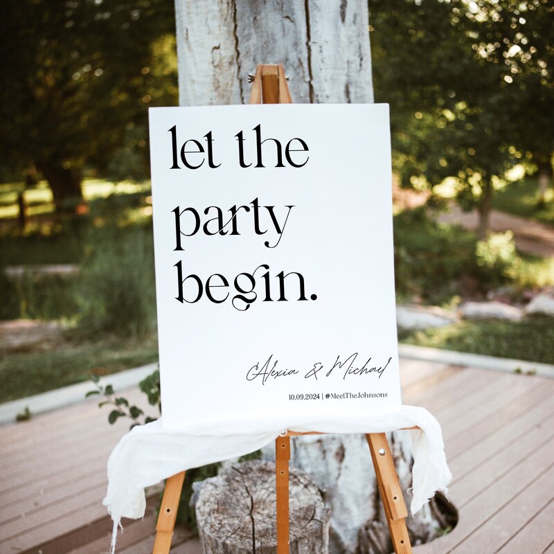 Fun Wedding Sign - Etsy