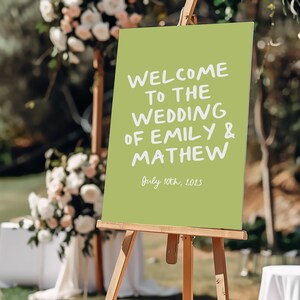 Hand Drawn Welcome Sign Template Whimsical Welcome Sign Handwritten ...