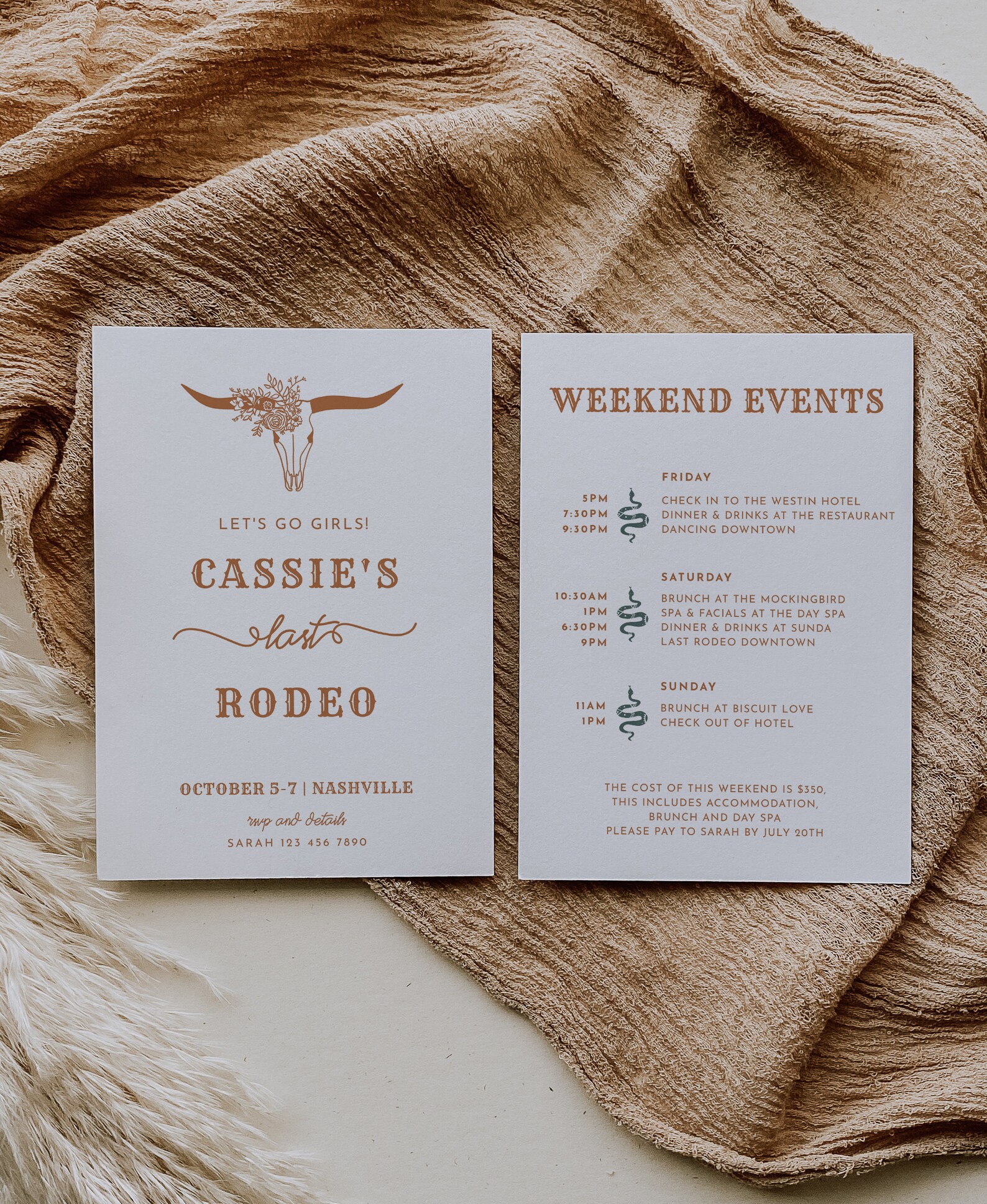 Last Rodeo Bachelorette Invitation Rodeo Bachelorette Invite - Etsy