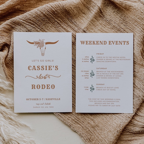 Last Rodeo Bachelorette - Etsy