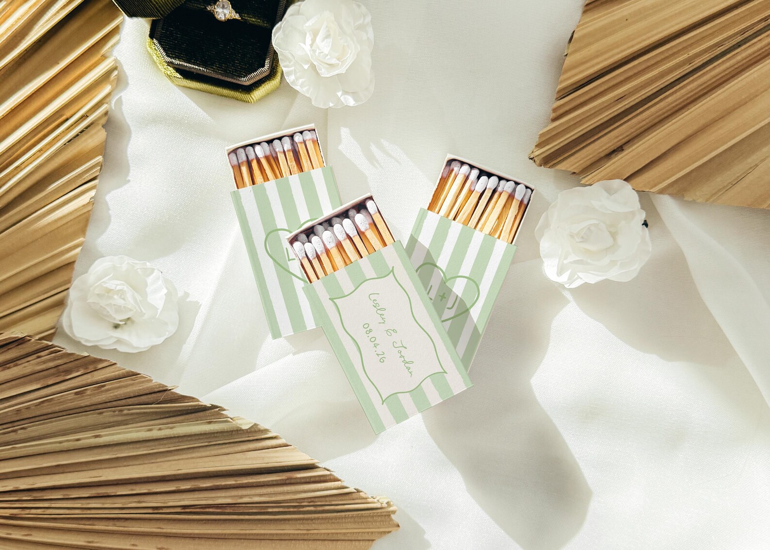 Squiggle Matchbox Label the Perfect Match Hand Drawn Wedding Favor ...
