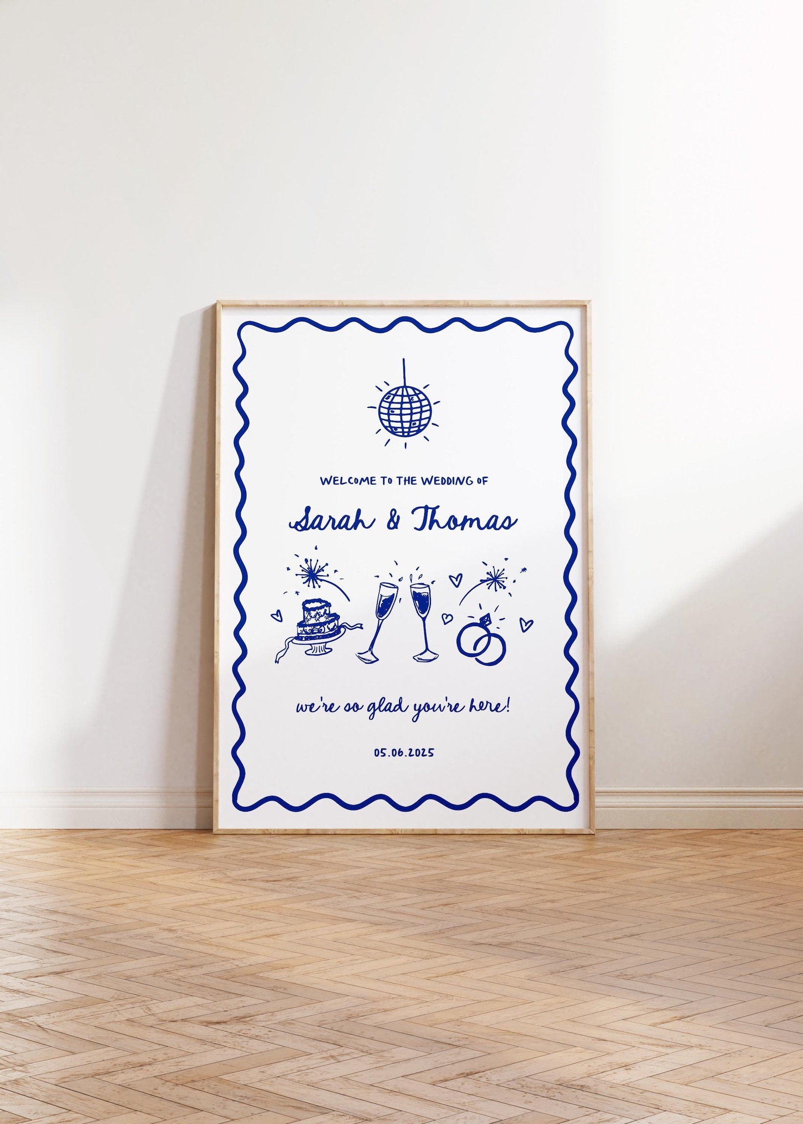 Hand Drawn Welcome Sign Template Whimsical Welcome Sign Handwritten ...