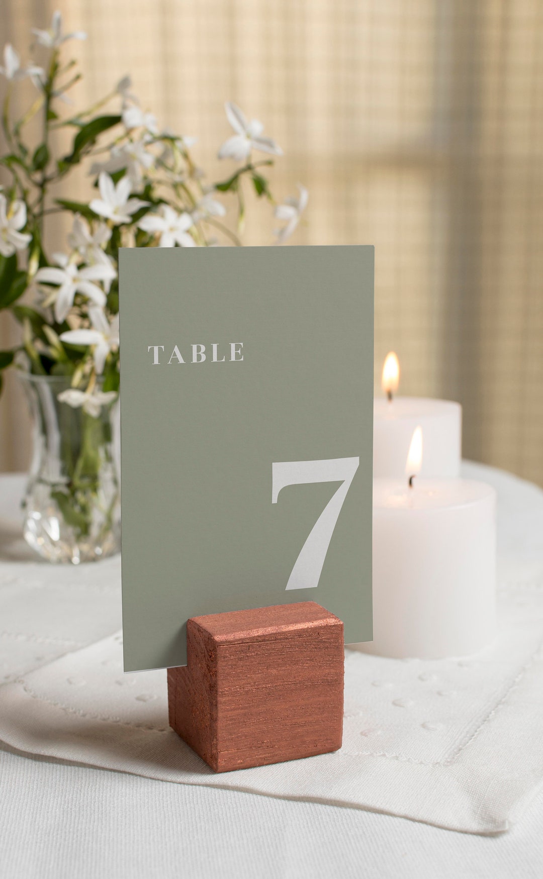 Sage Green Table Numbers Template Wedding Sign Sage Wedding Table ...