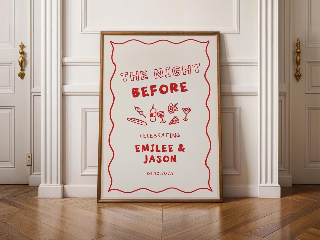 That's Amore Rehearsal Dinner Welcome Sign Template, Italian Theme ...