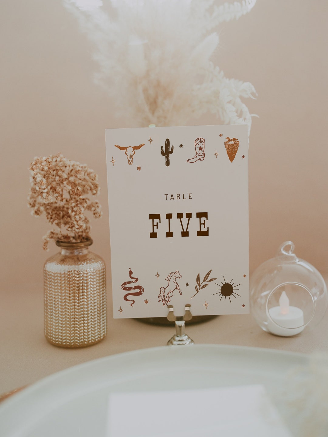 Western Wedding Table Numbers Texas Rodeo Ranch Wedding Table Numbers ...