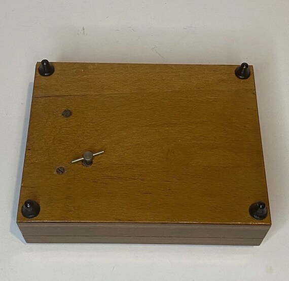 Mapsa Swiss Musical Movement Lacquered Wooden Footed … - Gem