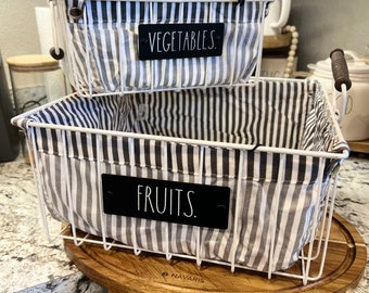 Rae Dunn Wire Basket - Etsy