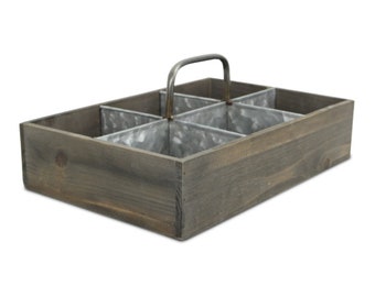 Wood Handle Caddy - Etsy