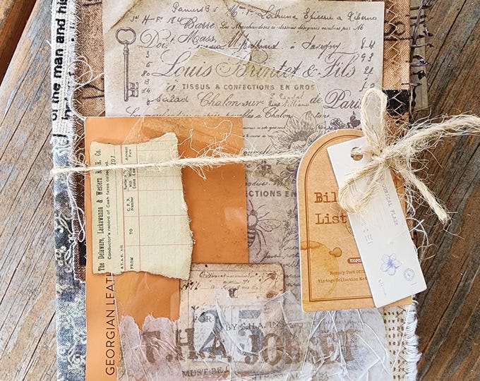 Gorgeous Grungy Tim Holtz-inspired Handmade 3-signature Junk Journal - Etsy