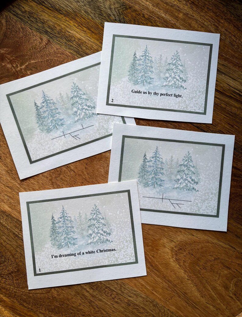 Christmas Carol Diagrams - Etsy