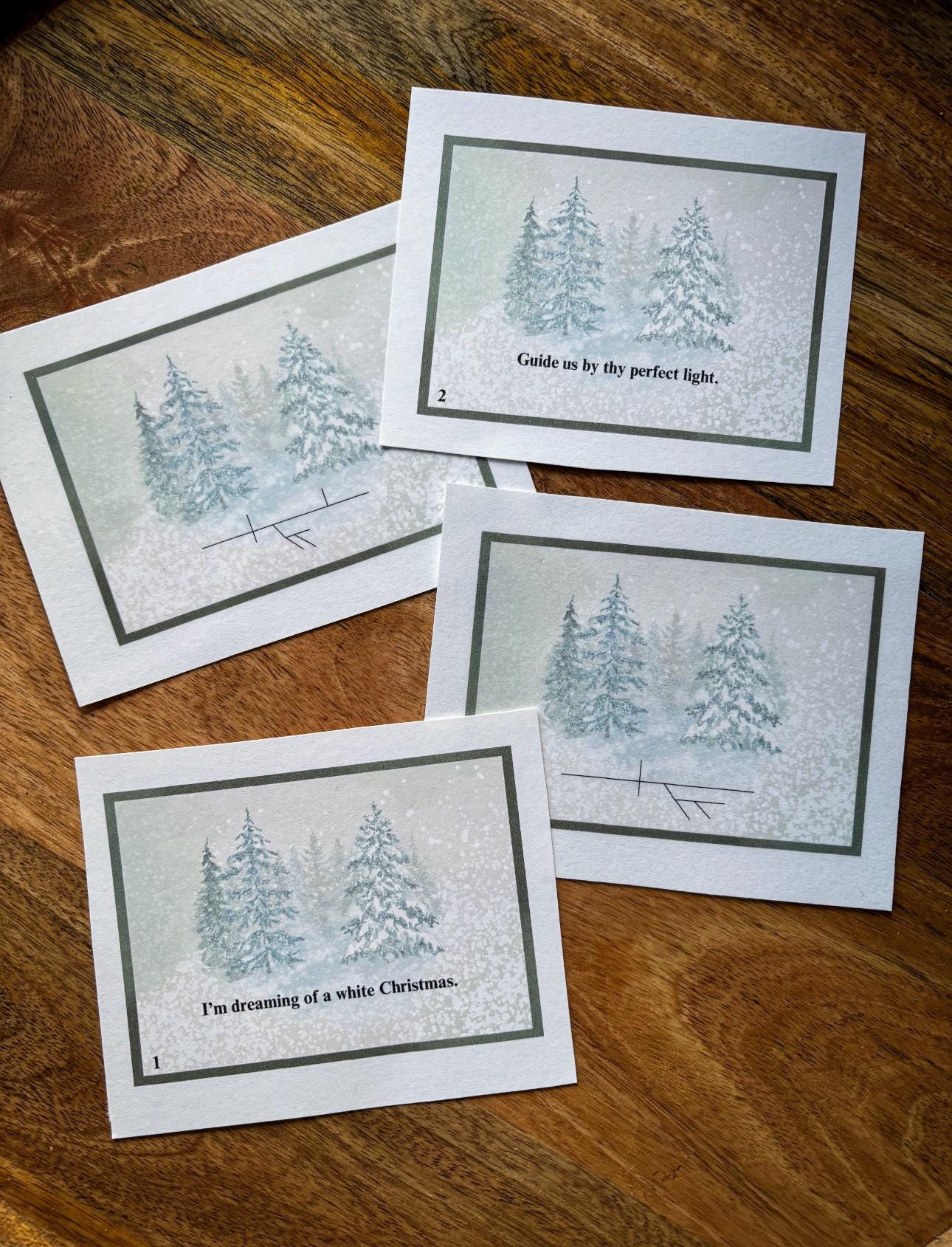 Christmas Carol Diagrams - Etsy