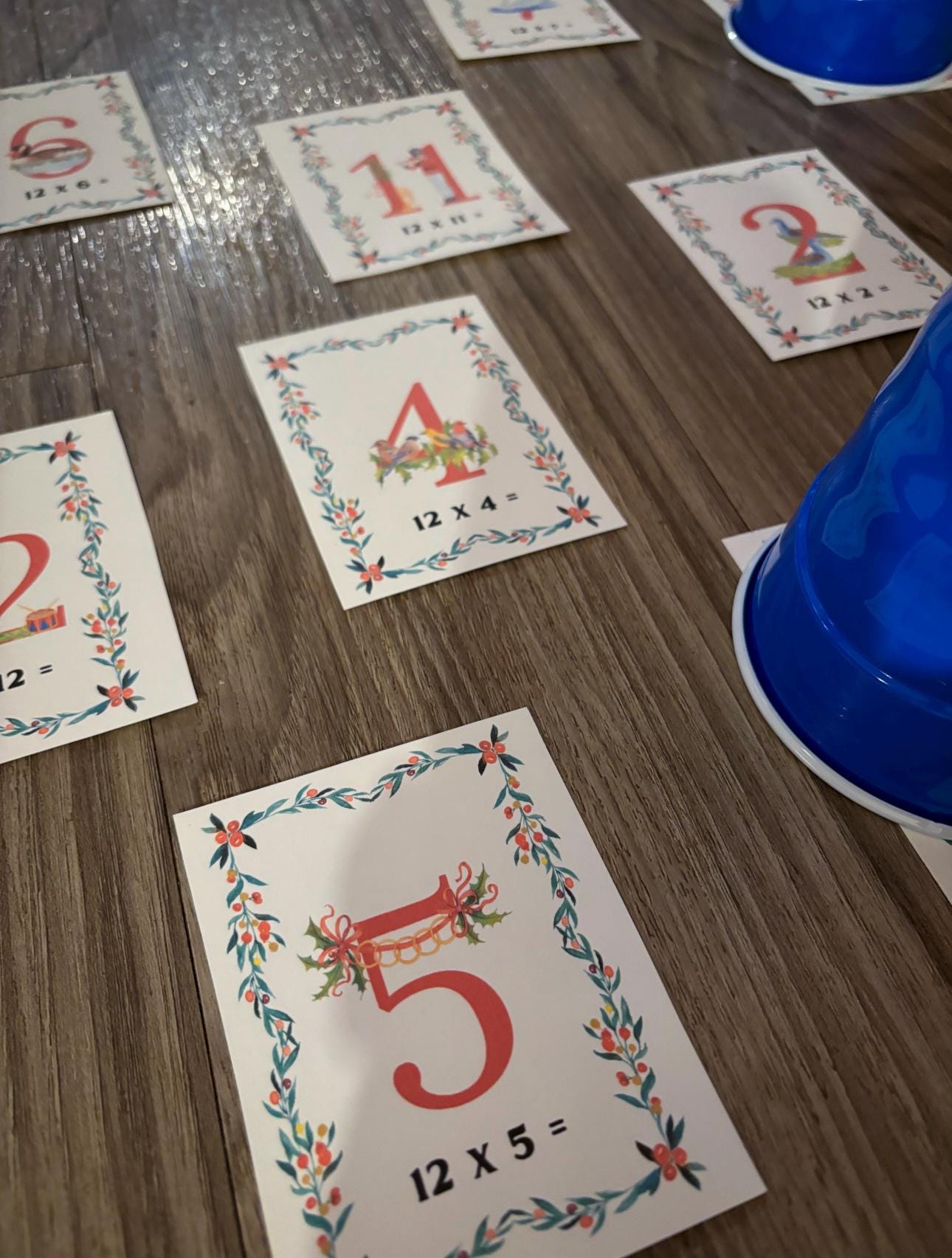 12 Days of Multiplication Math Game - Etsy