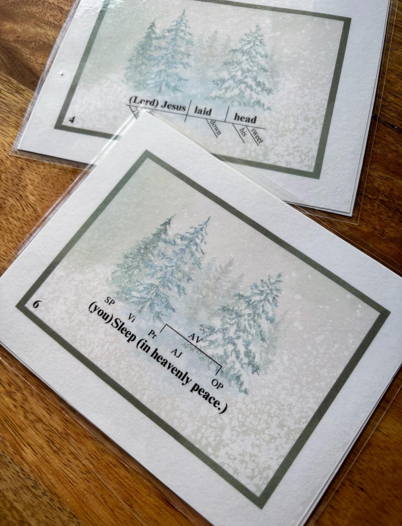 Christmas Carol Diagrams - Etsy