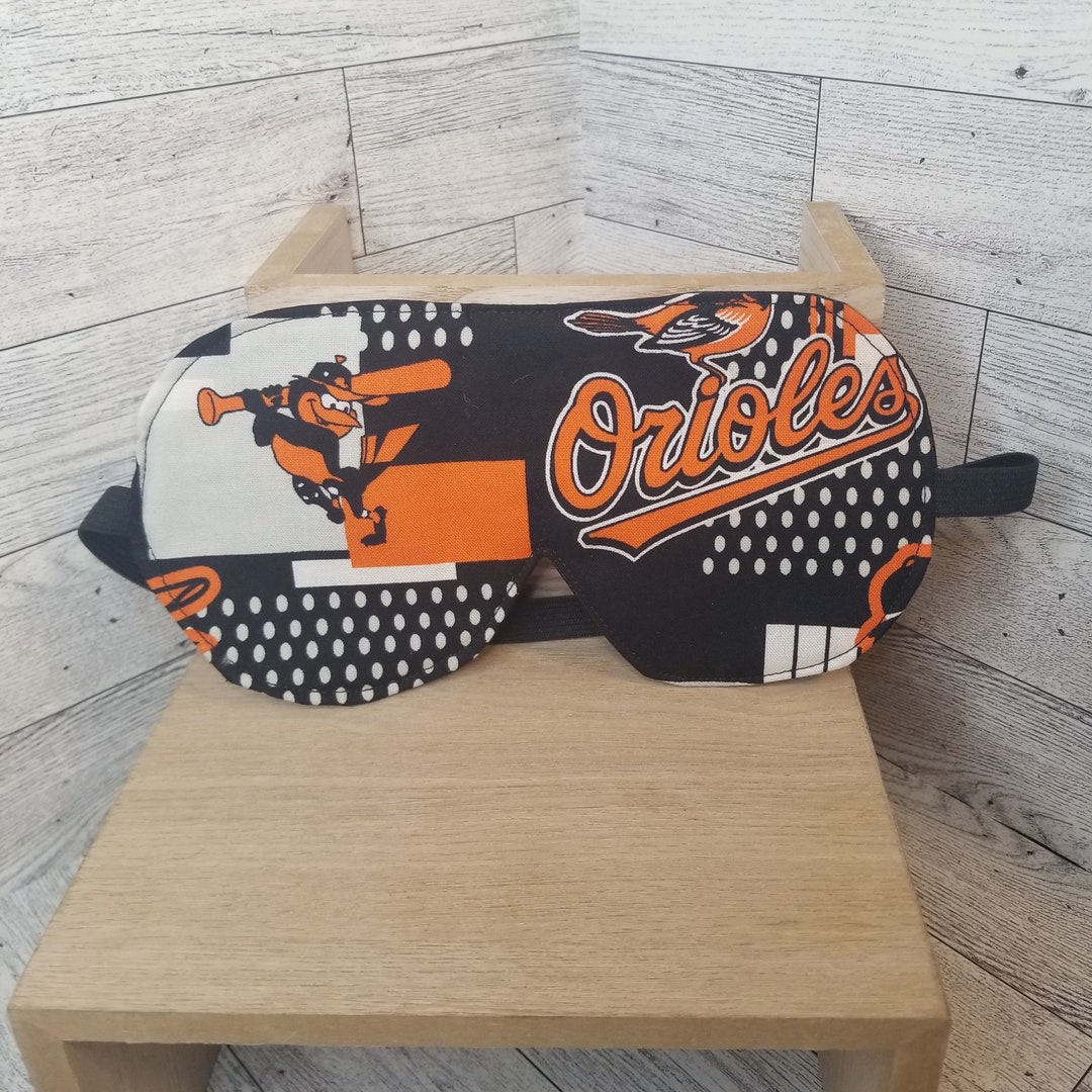 Baltimore Orioles MLB Baseball Eye Mask Sleep Mask Handmade - Etsy