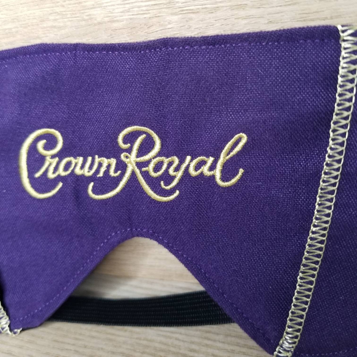 Crown Royal Whiskey Regular Deluxe Eye Mask Sleep Mask - Etsy