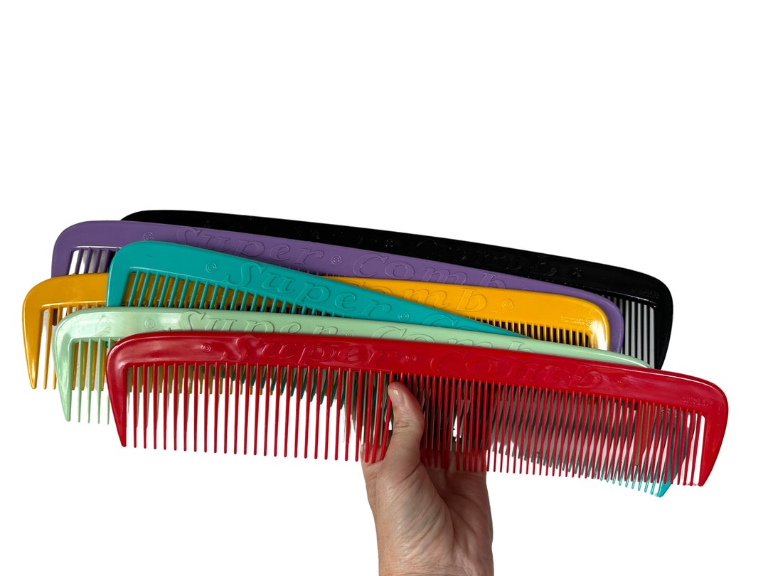 Vintage 1960s SUPER COMB - XL Novelty Gag Gift - 15" Long - Etsy