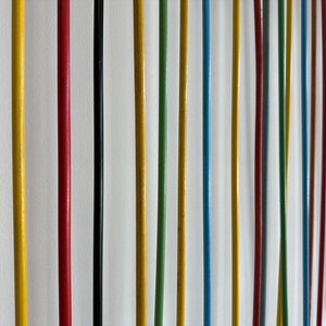 Vintage Wooden Circus Cane Collection Sets of 8 2 Available Colorful ...