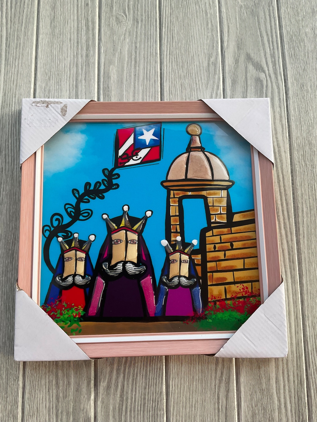 Puerto Rico Three Kings Wall Picture - Etsy