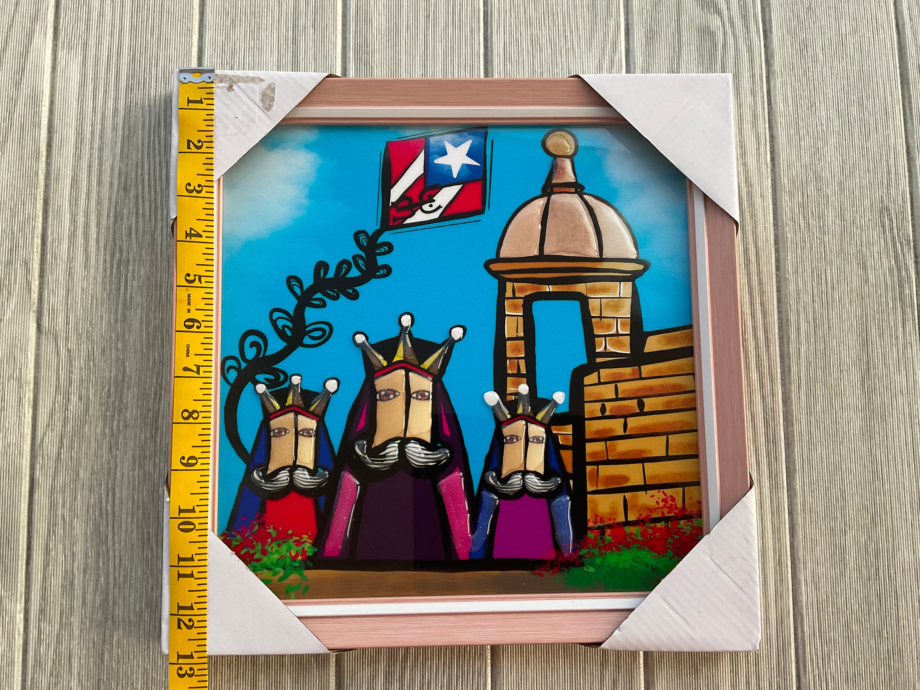 Puerto Rico Three Kings Wall Picture - Etsy