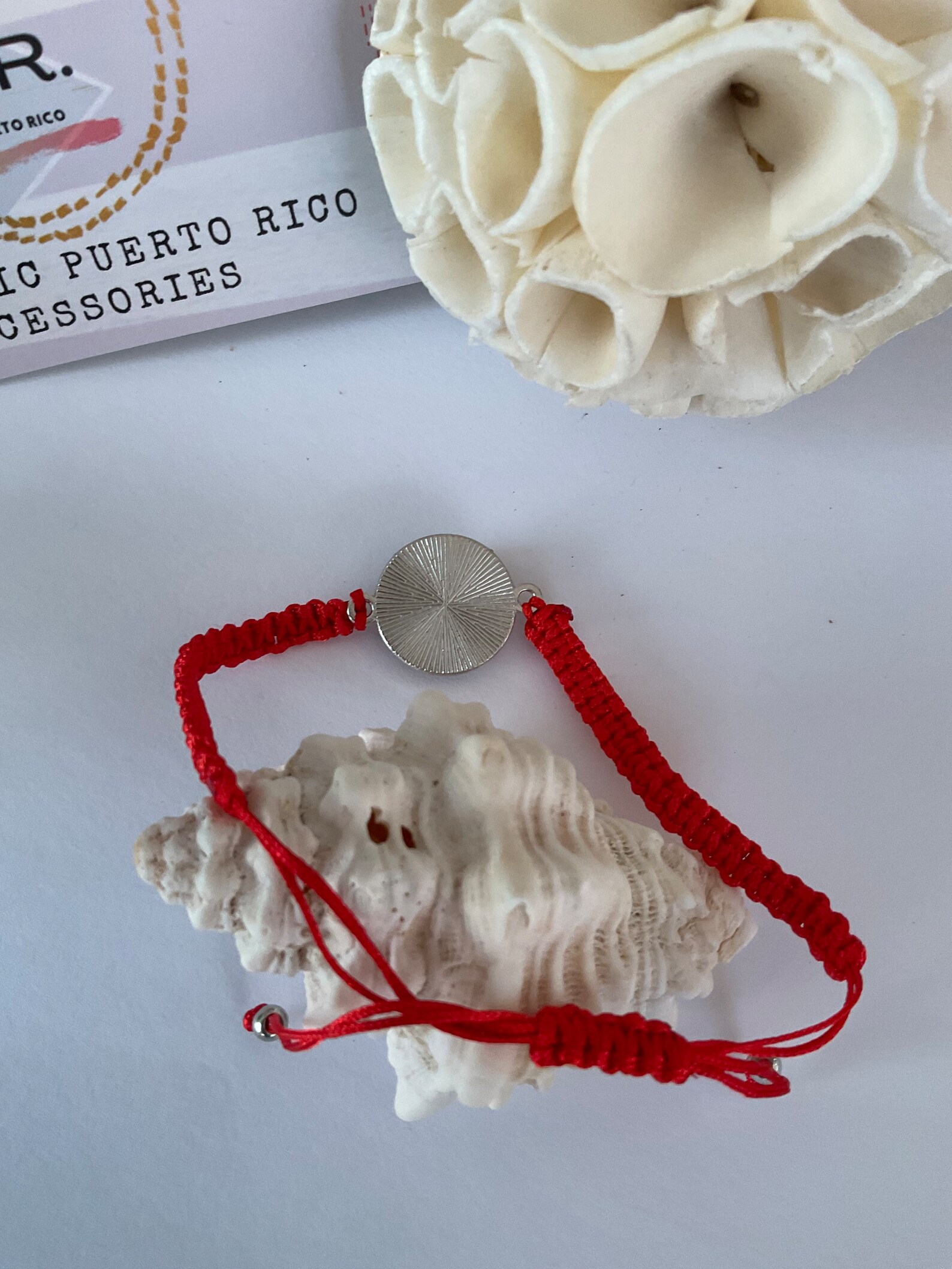 Traditional Puerto Rico Culture Charm Unisex Red Bracelet - Etsy