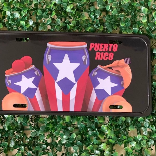 Puerto Rico Souvenir Plate - Etsy