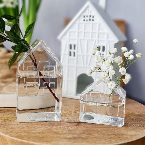Small Glass Vases - Etsy