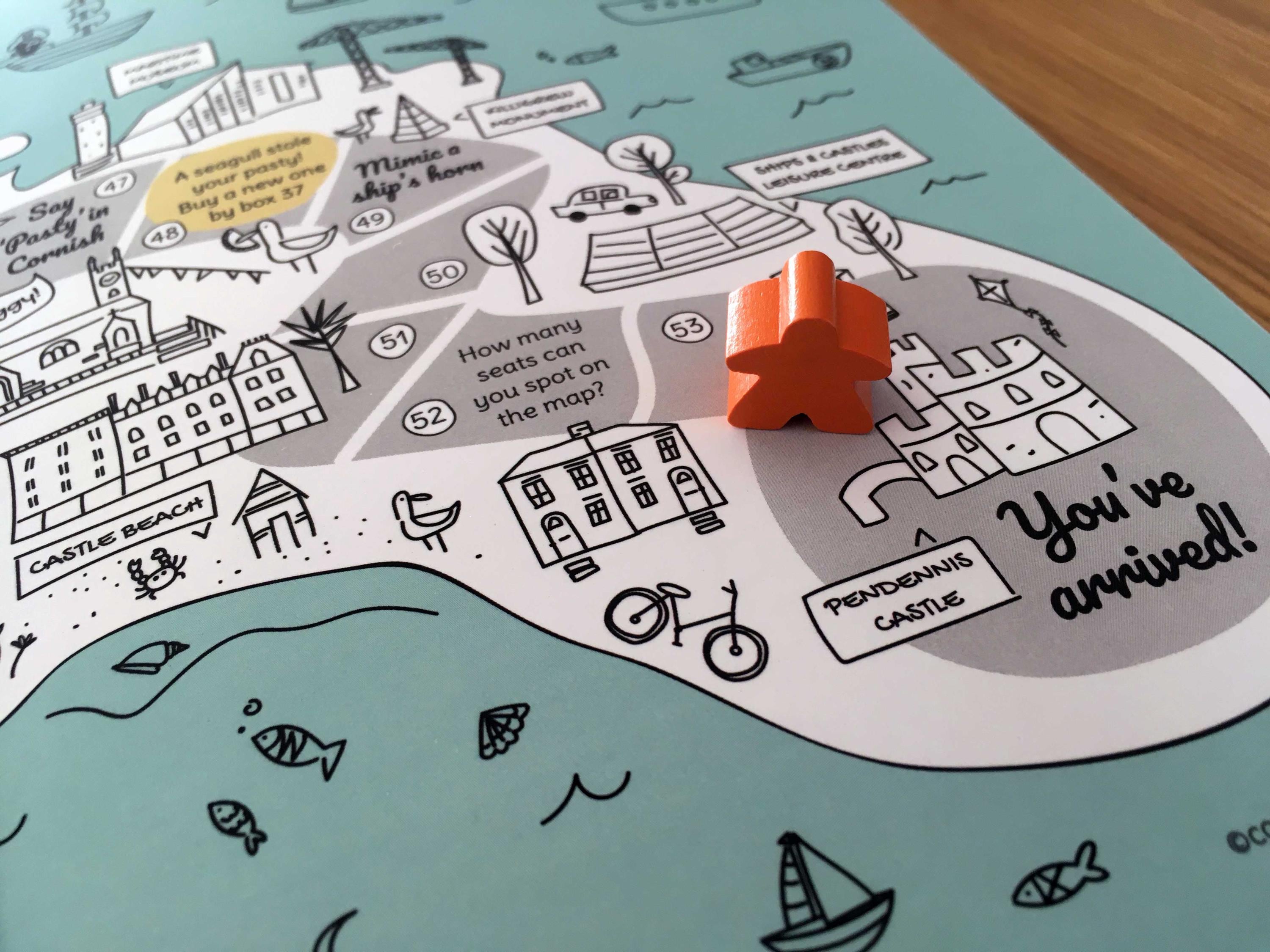 FALMOUTH Board Game Map - Etsy UK