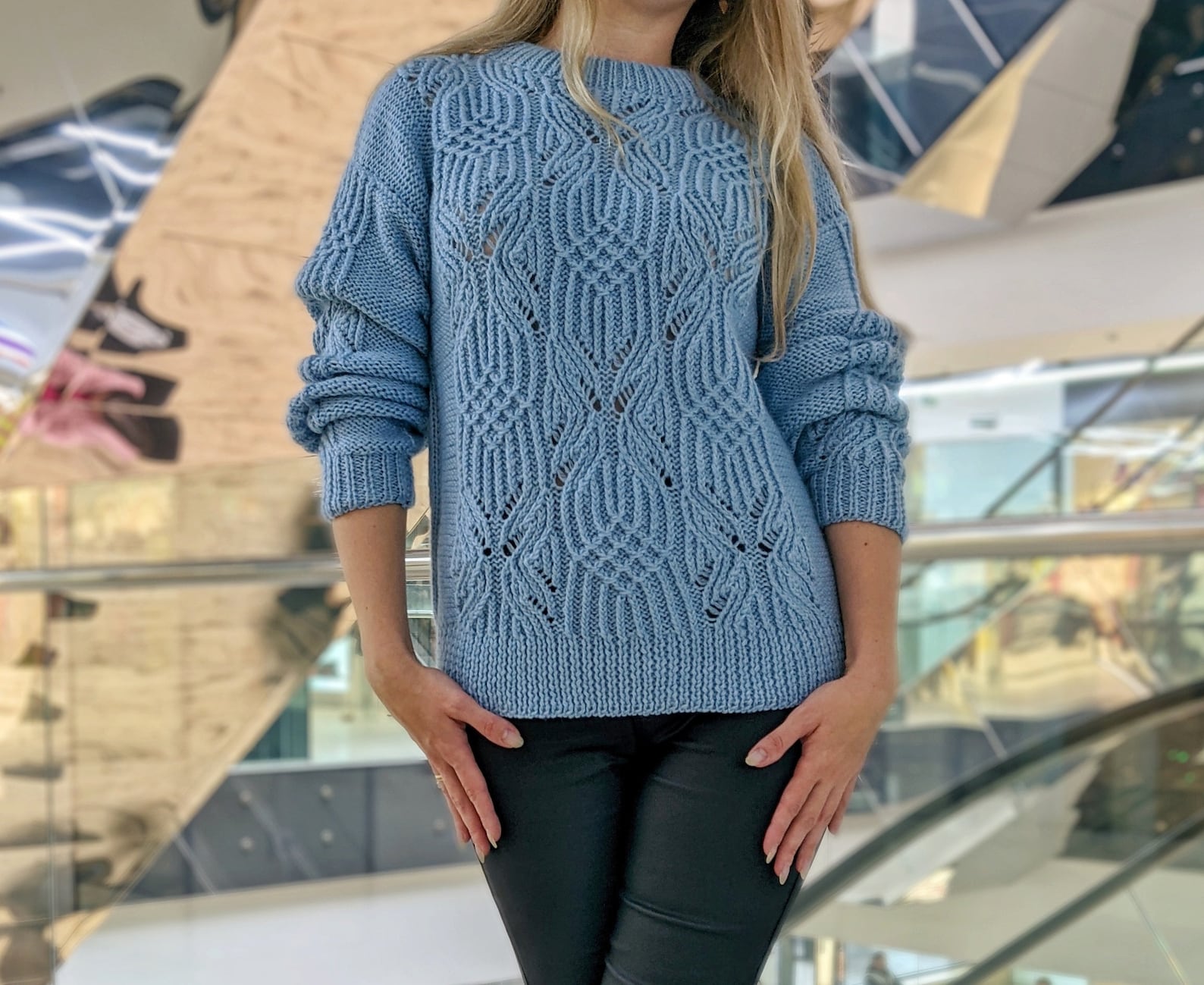 100% Merino Wool Knitted Sweater/oversized Handmade Sweater/knitted ...
