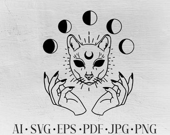 Moon Magic Svg - Etsy
