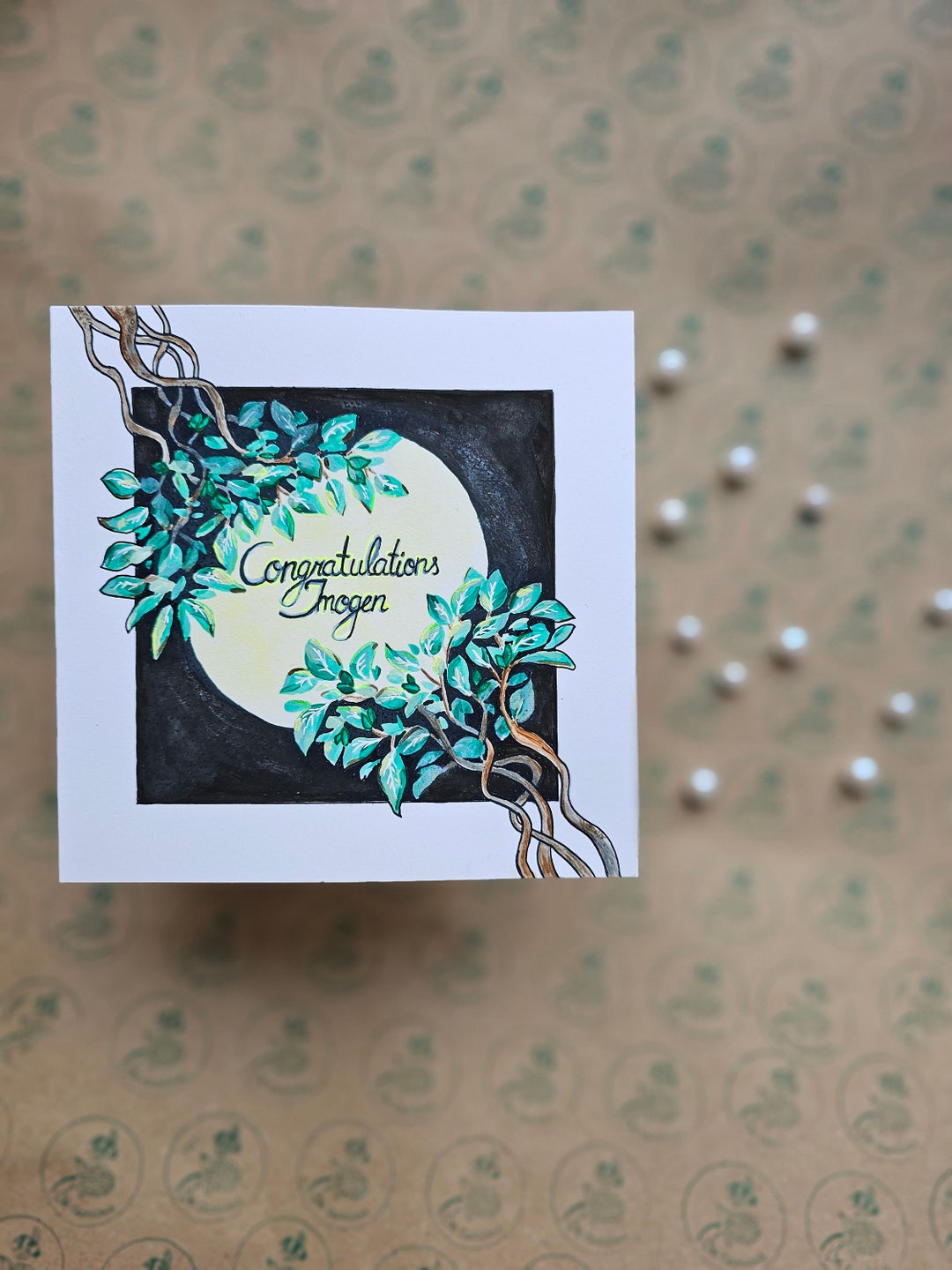 Custom Card - Etsy