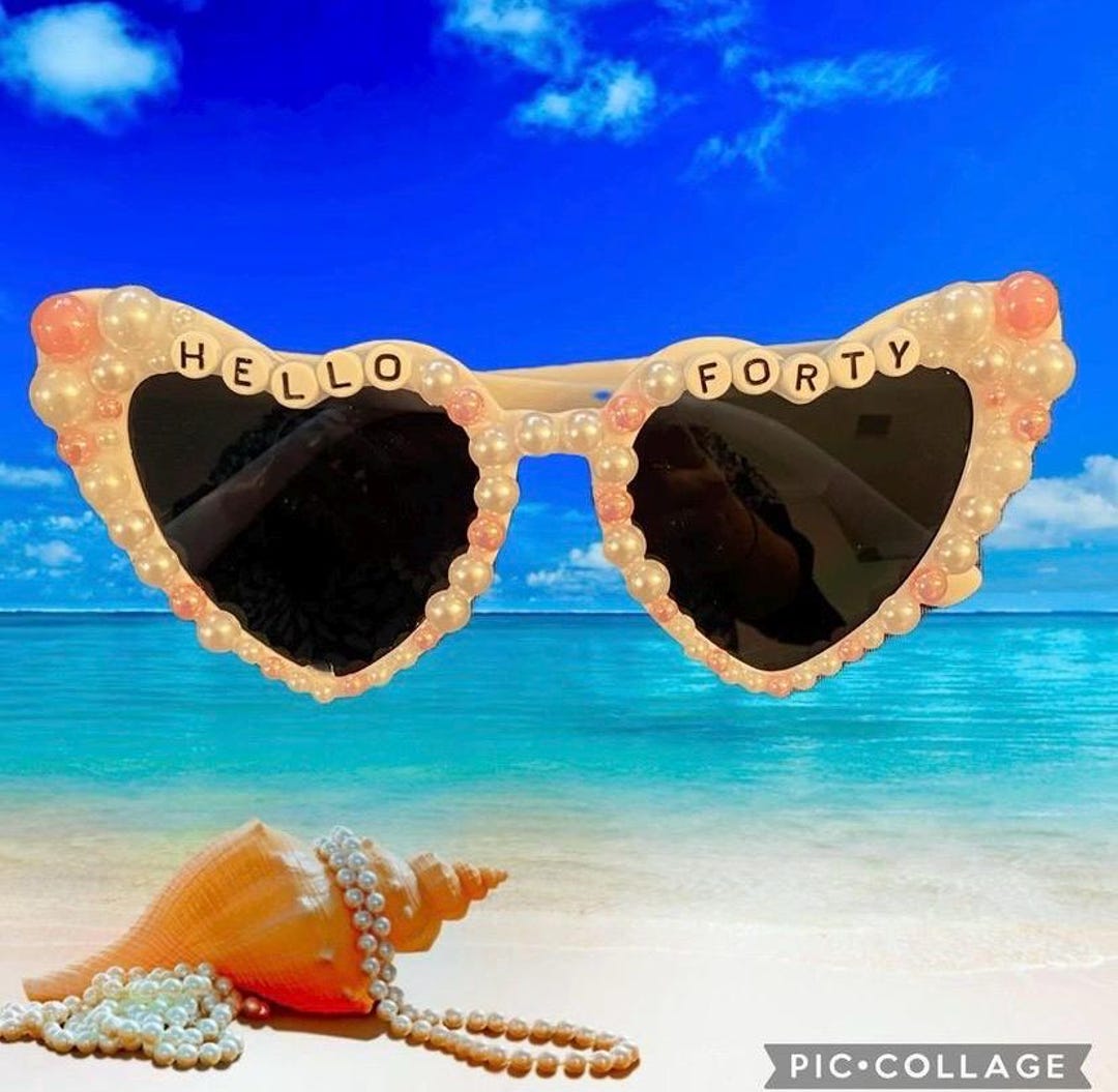 Personalized Bedazzled Sunglasses Gasparilla/bride to Be/soccer Mom ...