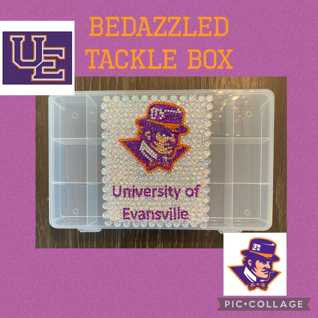 Bedazzled Candy Tackle Box Customized and Personalized - Etsy