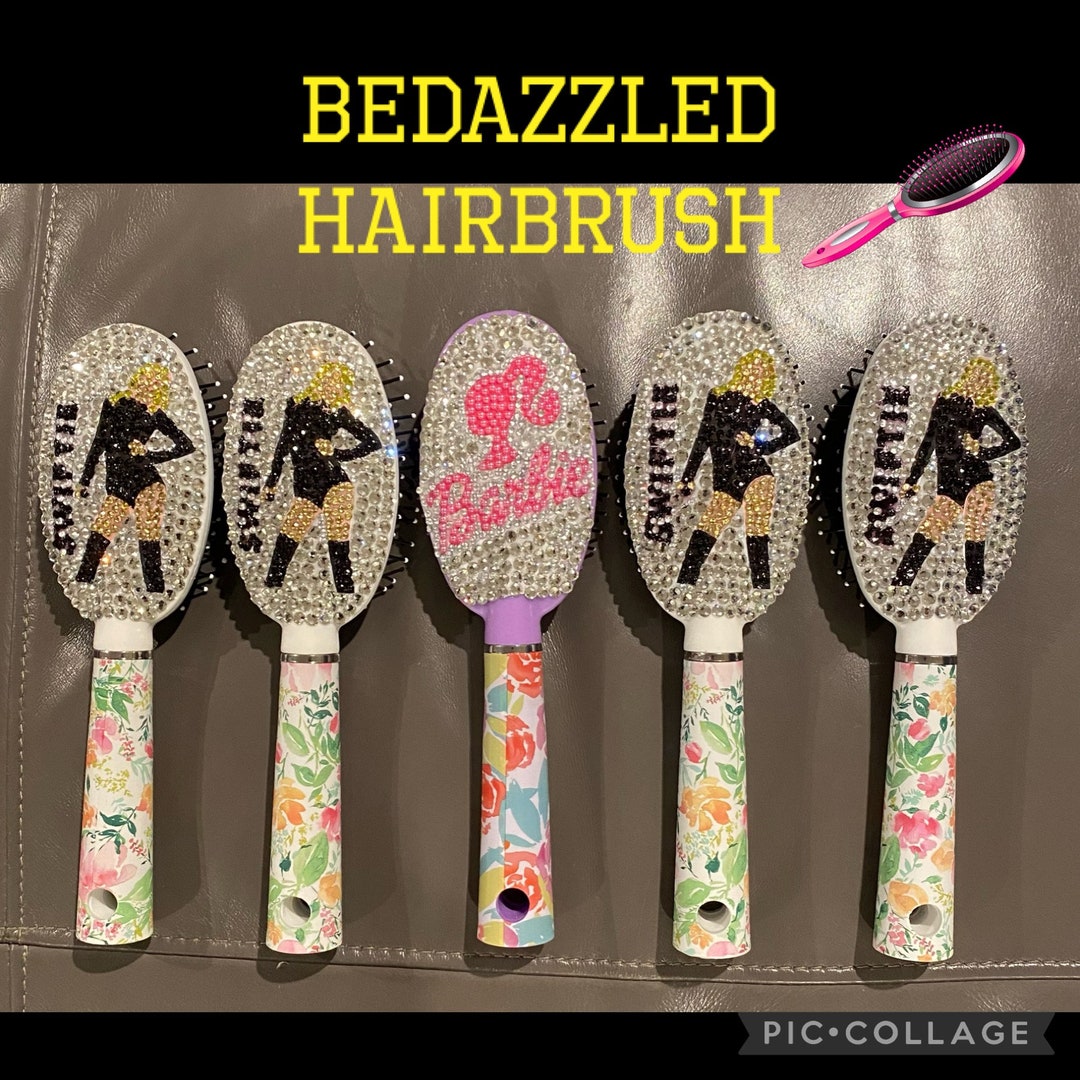 Bedazzled Bling Hairbrush - Etsy