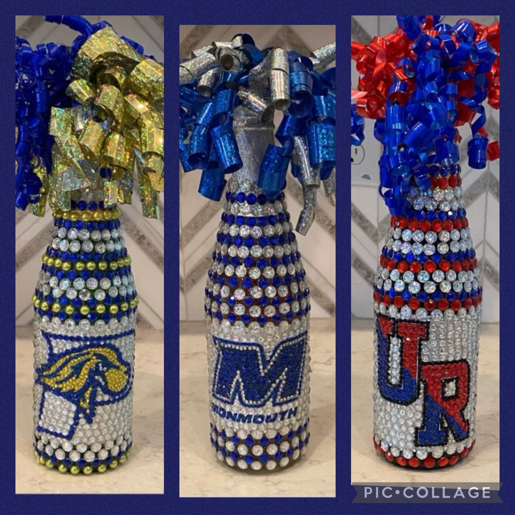 Custom Bedazzled One Logo Gift for Special Occasions and Colleges Bed ...