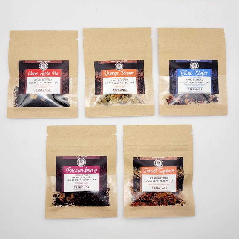 Herbal Tea Sampler - Etsy